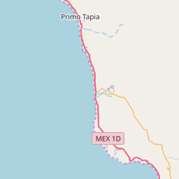 Mapa de Tijuana, Baja California