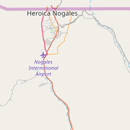 Mapa de Nogales, Sonora