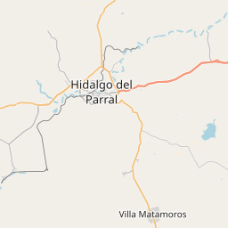 Mapa de Hidalgo del Parral, Chihuahua
