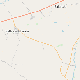 Mapa de Hidalgo del Parral, Chihuahua