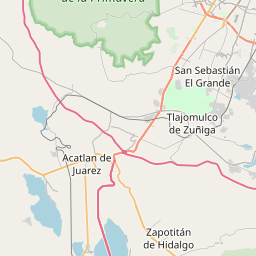 Mapa de Zapopan, Jalisco