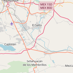 Mapa de Zapopan, Jalisco