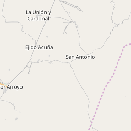 Mapa de Cedral, San Luis Potosí