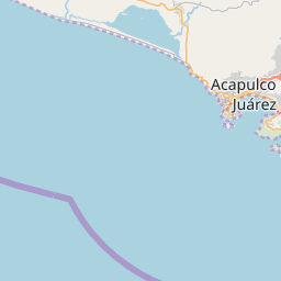 Mapa de Acapulco de Juárez, Guerrero