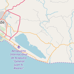 Mapa de Acapulco de Juárez, Guerrero