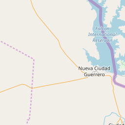 Mapa de Mier, Tamaulipas