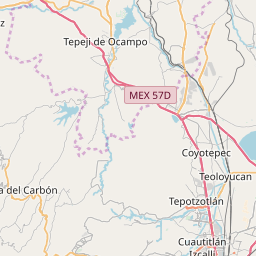 Mapa de Jilotepec, Estado de México