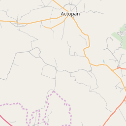 Mapa de Jilotepec, Estado de México