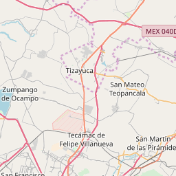 Mapa de Jilotepec, Estado de México