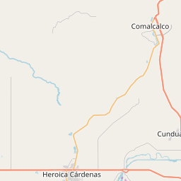 Mapa de Nacajuca, Tabasco