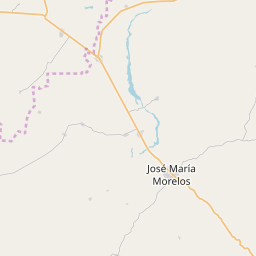 Mapa de Peto, Yucatán