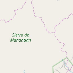 Mapa de Minatitlán, Colima