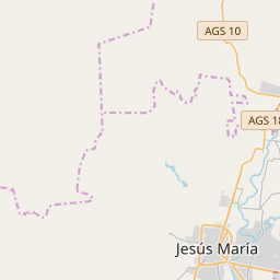 Mapa de Jesús María, Aguascalientes