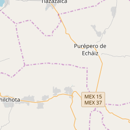 Mapa de Tangancícuaro, Michoacán