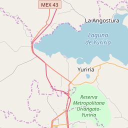 Mapa de Uriangato, Guanajuato