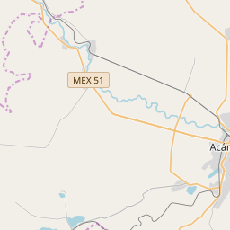 Mapa de Uriangato, Guanajuato