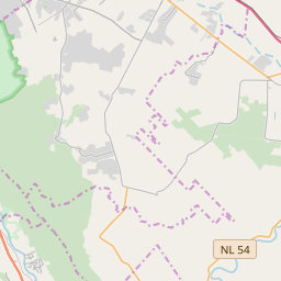Mapa de Pesquería, Nuevo León