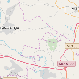 Mapa de Temascalcingo, Estado de México