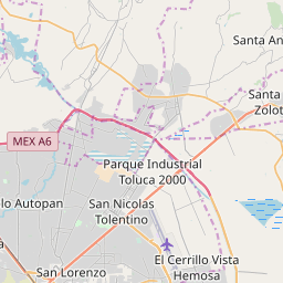 Mapa de la delegación Tlalpan, Distrito Federal