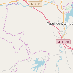 Mapa de Zumpango, Estado de México