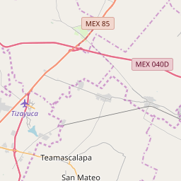 Mapa de Zumpango, Estado de México