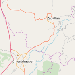 Mapa de Zacatlán, Puebla