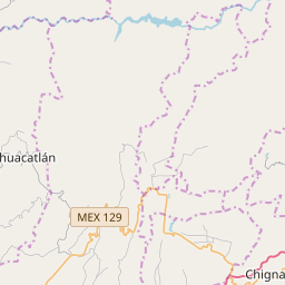 Mapa de Teziutlán, Puebla