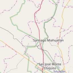 Mapa de Tehuacán, Puebla