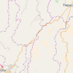 Mapa de Teziutlán, Puebla