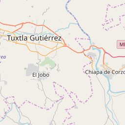 Mapa de Tuxtla Gutiérrez, Chiapas