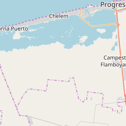 Mapa de Baca, Yucatán