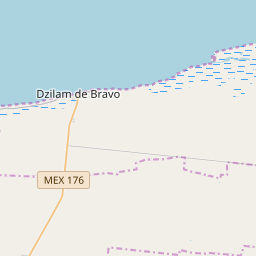 Mapa de Temax, Yucatán