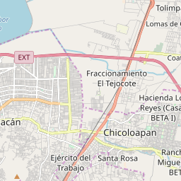 Mapa de Chimalhuacán, Estado de México