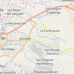 Mapa de Chimalhuacán, Estado de México