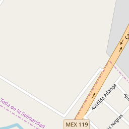 Mapa de Apizaco, Tlaxcala