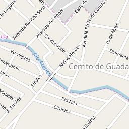Mapa de Apizaco, Tlaxcala