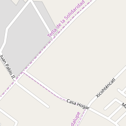 Mapa de Apizaco, Tlaxcala