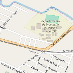 Mapa de Apizaco, Tlaxcala