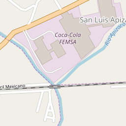 Mapa de Apizaco, Tlaxcala