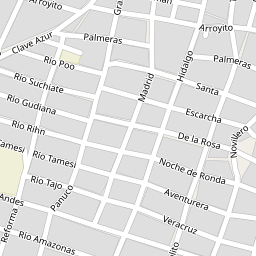 Mapa de Poza Rica de Hidalgo, Veracruz