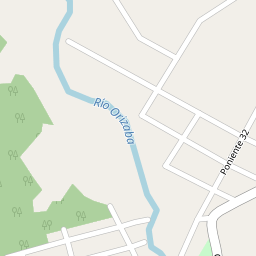 Mapa de Orizaba, Veracruz