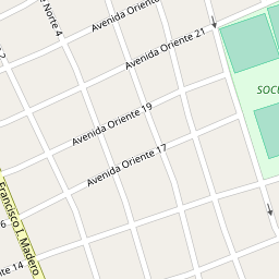 Mapa de Orizaba, Veracruz