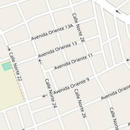 Mapa de Orizaba, Veracruz