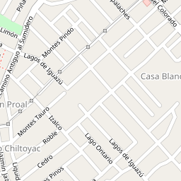 Mapa de Xalapa, Veracruz