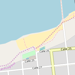 Calles de Progreso, Yucatán