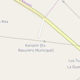 Mapa de Kanasín, Yucatán