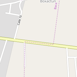 Calles de Baca, Yucatán