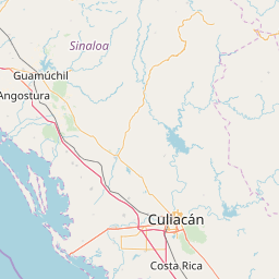 Mapa de Culiacán, Sinaloa