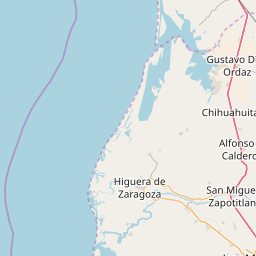 Mapa de Guasave, Sinaloa
