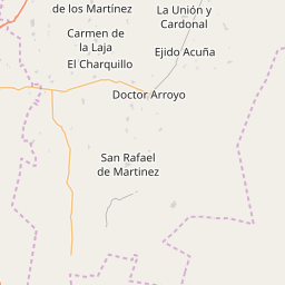 Mapa de Victoria, Tamaulipas